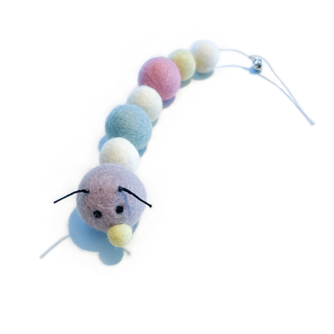 Wool Ball Caterpillar Toy – Joy & Treasure